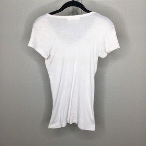 Tops | Simple White T That Makes Your Boobies Look Great | Poshmark